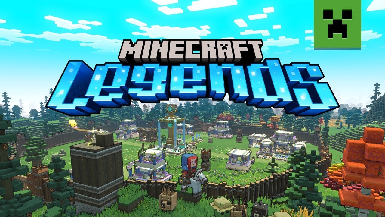 Beating a piglin camp in Minecraft legends in only 15min - YouTube