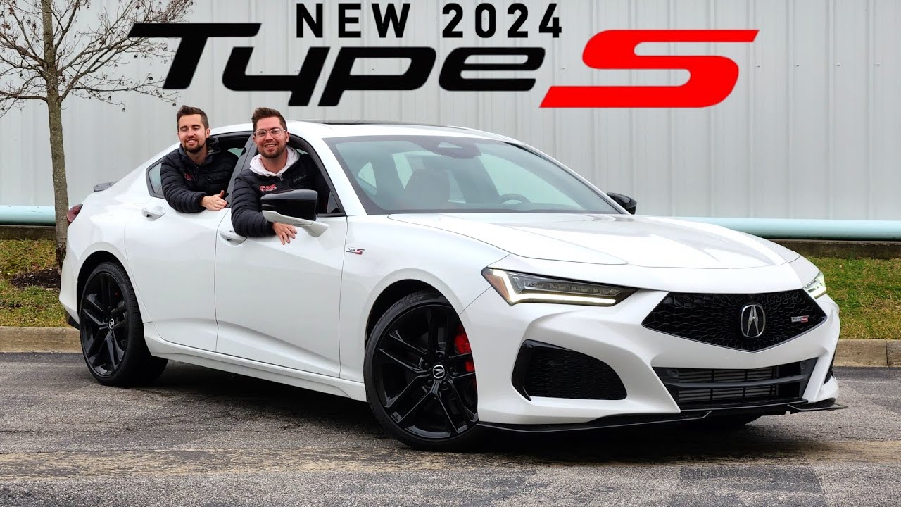 2024 Acura TLX Type S -- Same GREAT Turbo V-6, but with NEW Tech & More! - YouTube