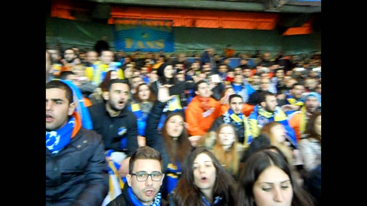 APOEL fans in Paris (Champions League, 5/11/14) - YouTube