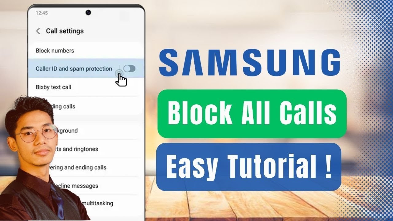 Samsung Phone How to Block Calls - YouTube