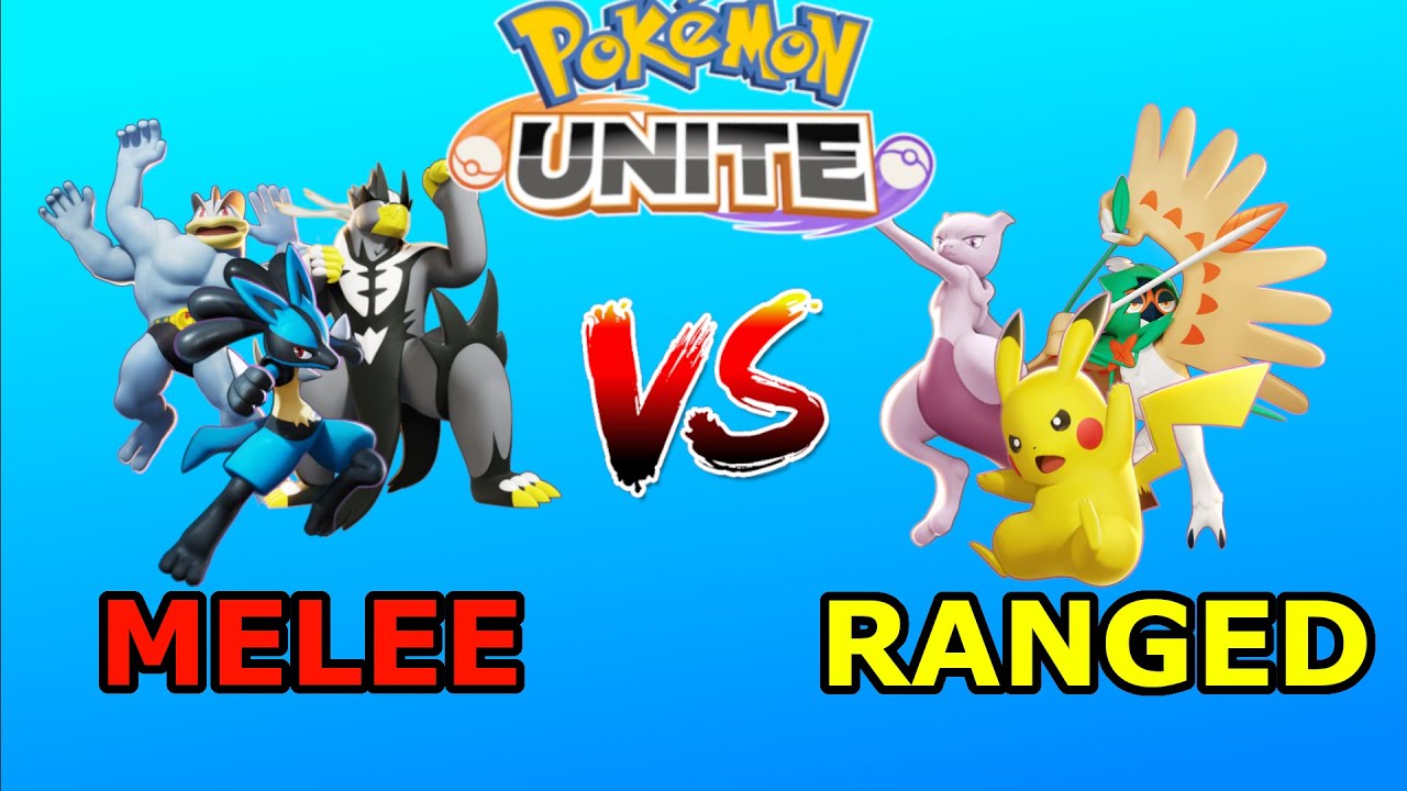 Melee Characters VS Ranged Characters In Pokémon Unite. Who Wins? - YouTube