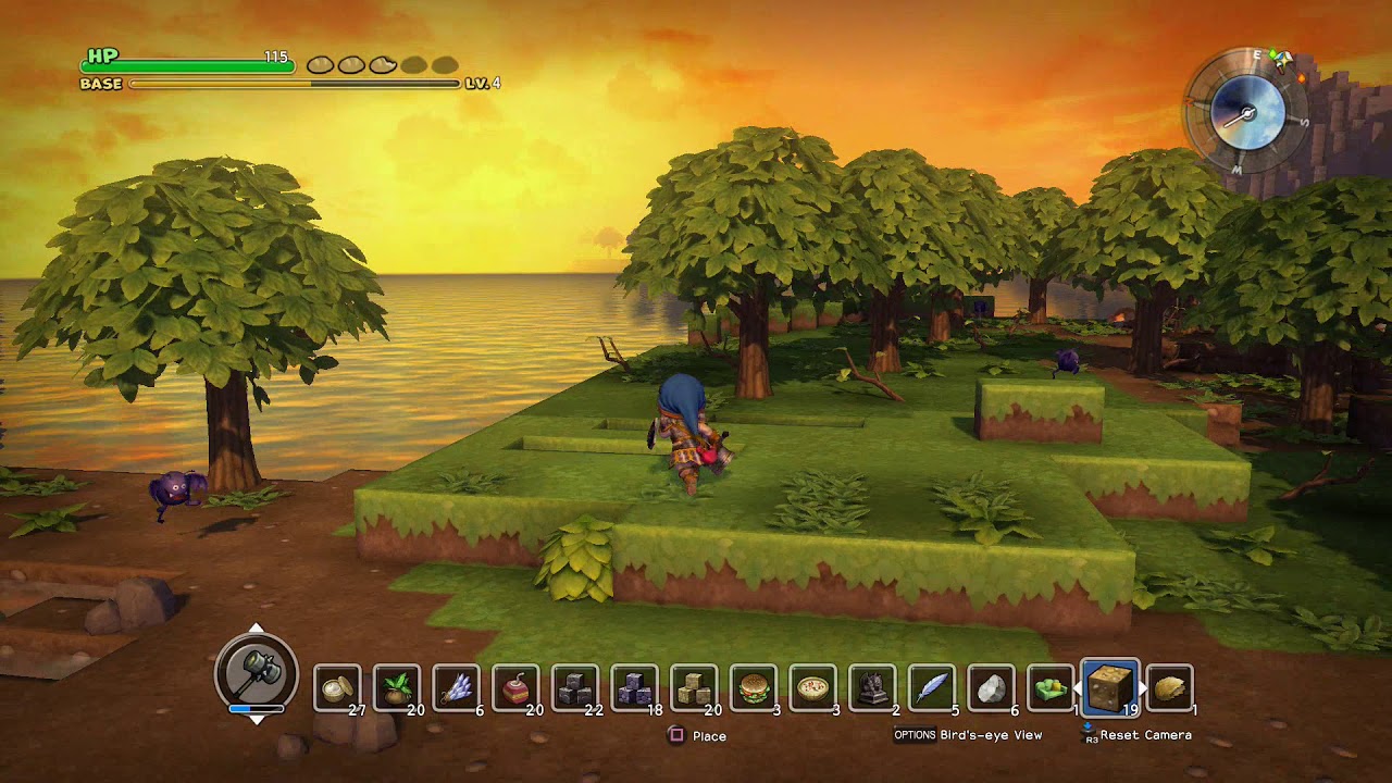 Dragon Quest Builders, Cantlin Challenges: Hammerhood Graveyard - YouTube