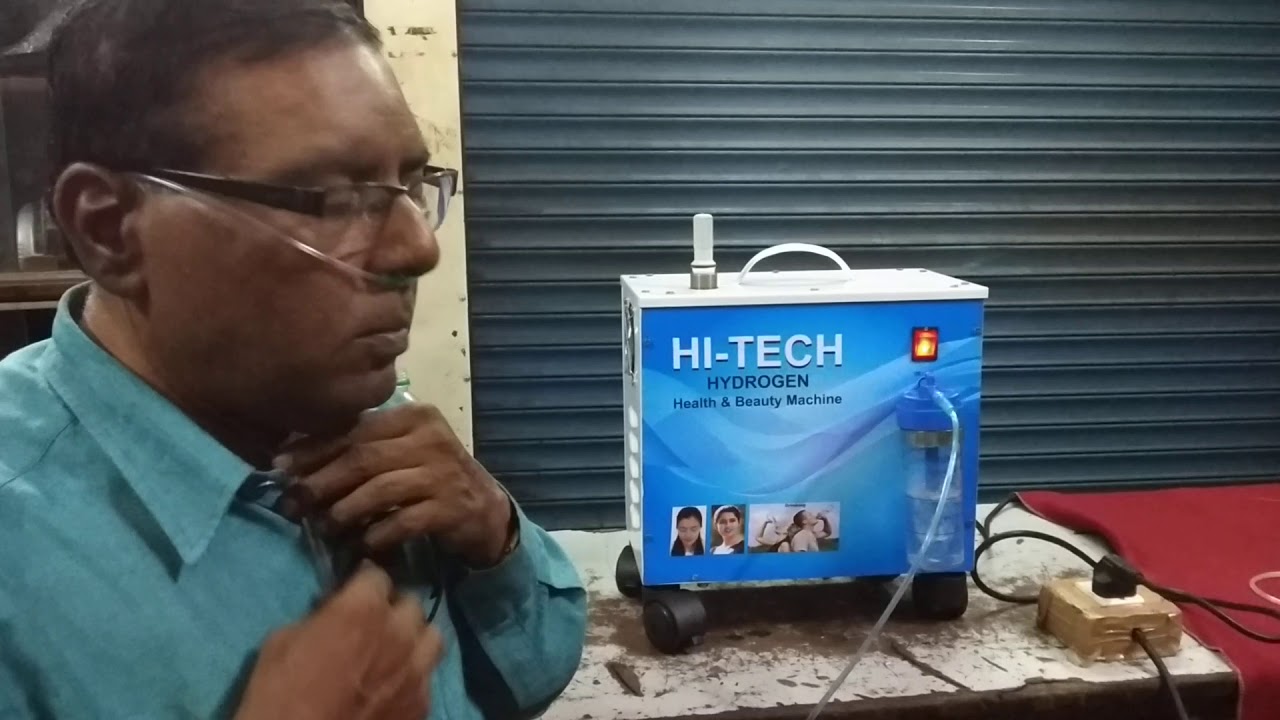 Hi-Tech Hydrogen Inhaler Machine - YouTube