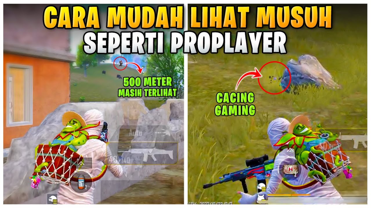 CARA MUDAH MELIHAT MUSUH DI PUBG MOBILE | TUTORIAL PRO PLAYER PUBG MOBILE - YouTube