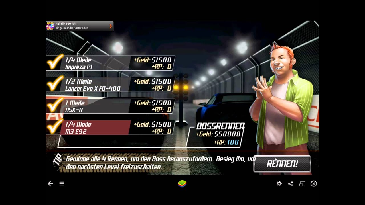 Drag Racing Android Boss 1 - 7 - YouTube