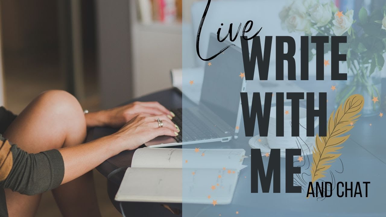 LIVE WRITING SPRINTS Today / Write A Book With Me - YouTube