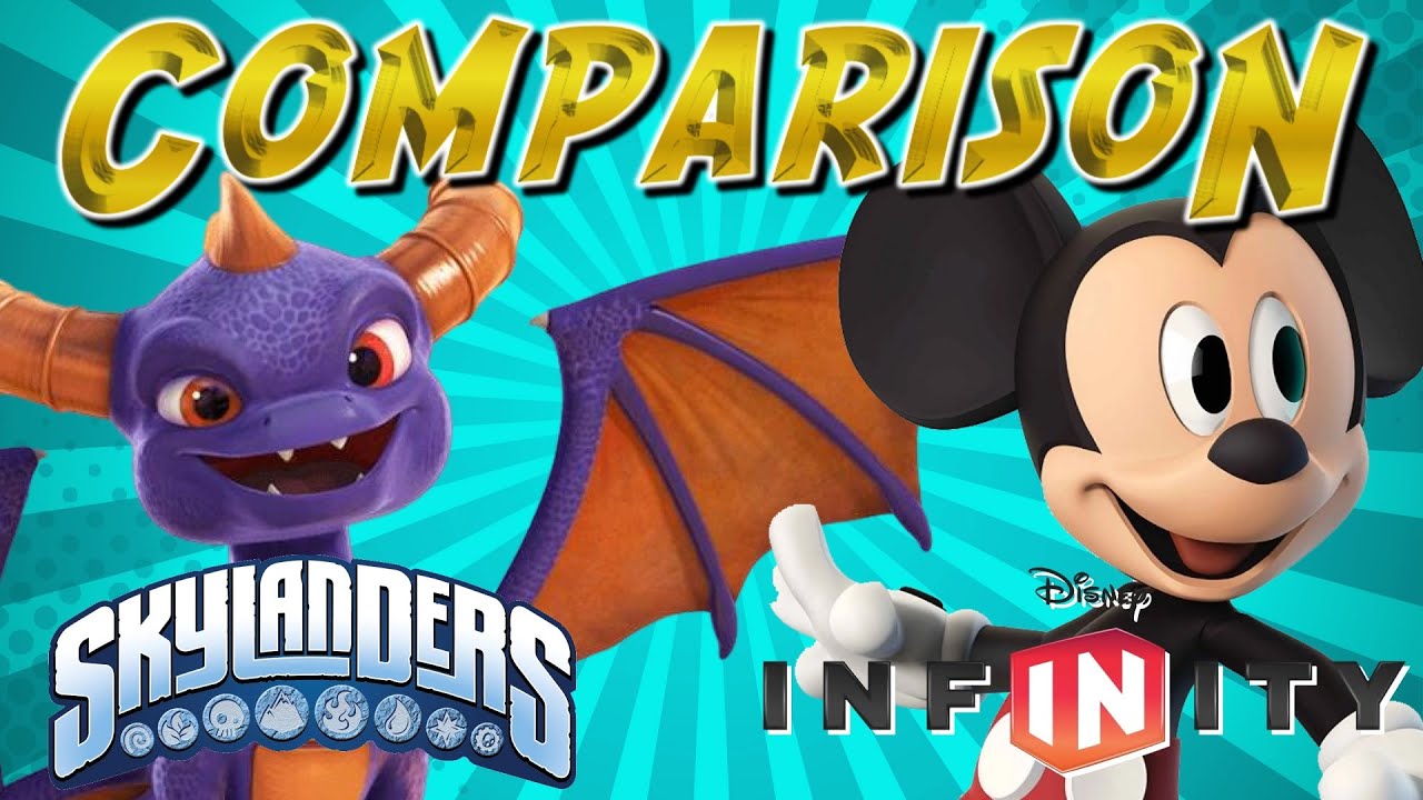 COMPARISON | Skylanders vs. Infinity - YouTube