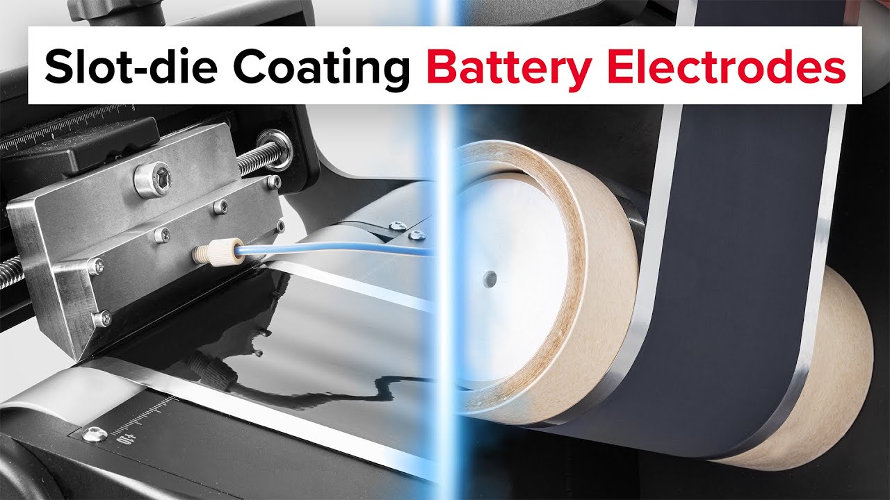 Slot-die Coating for Battery Electrodes Explained - YouTube