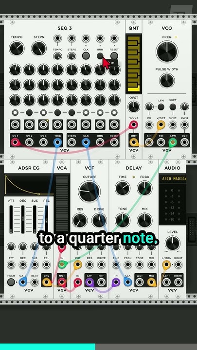 How to tempo sync a Modular Delay #eurorack #vcvrack - YouTube