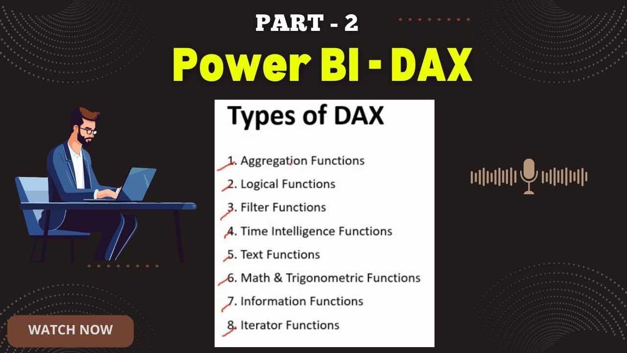 Part - 2 | "Exploring the Types of DAX in Power BI: A Beginner's Guide ...