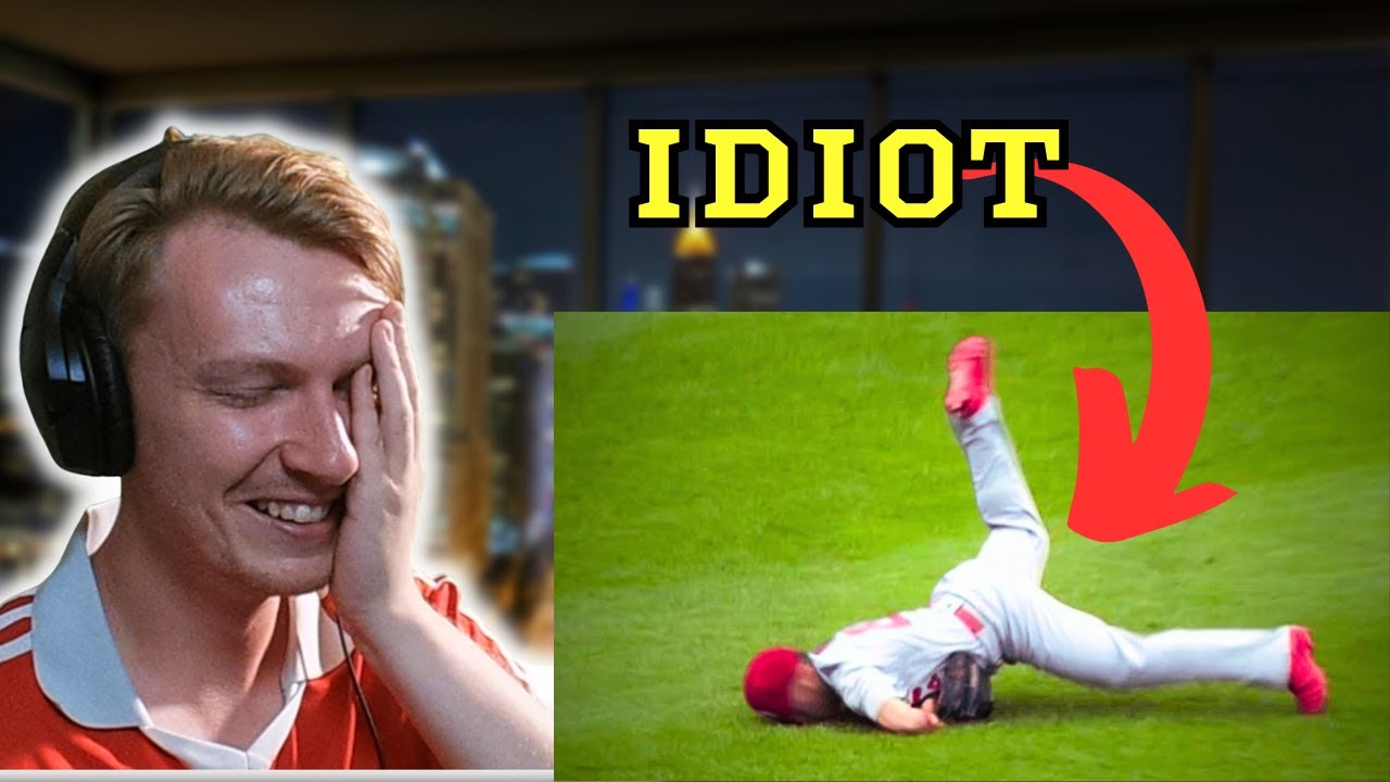 Baseballs DUMBEST Moments | British Guy Reacts - YouTube