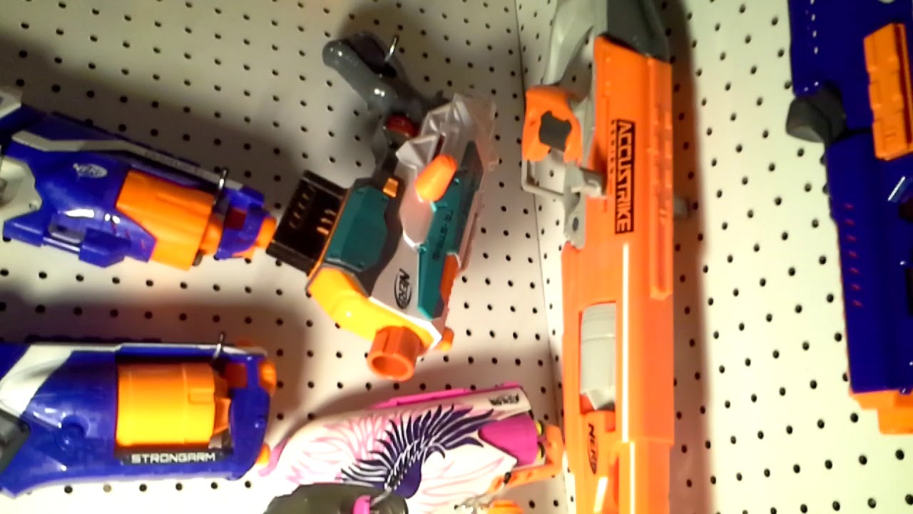 Nerf arsenal + giveaway - YouTube