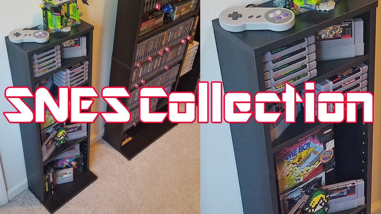 Game Room Tour: SNES Collection - YouTube