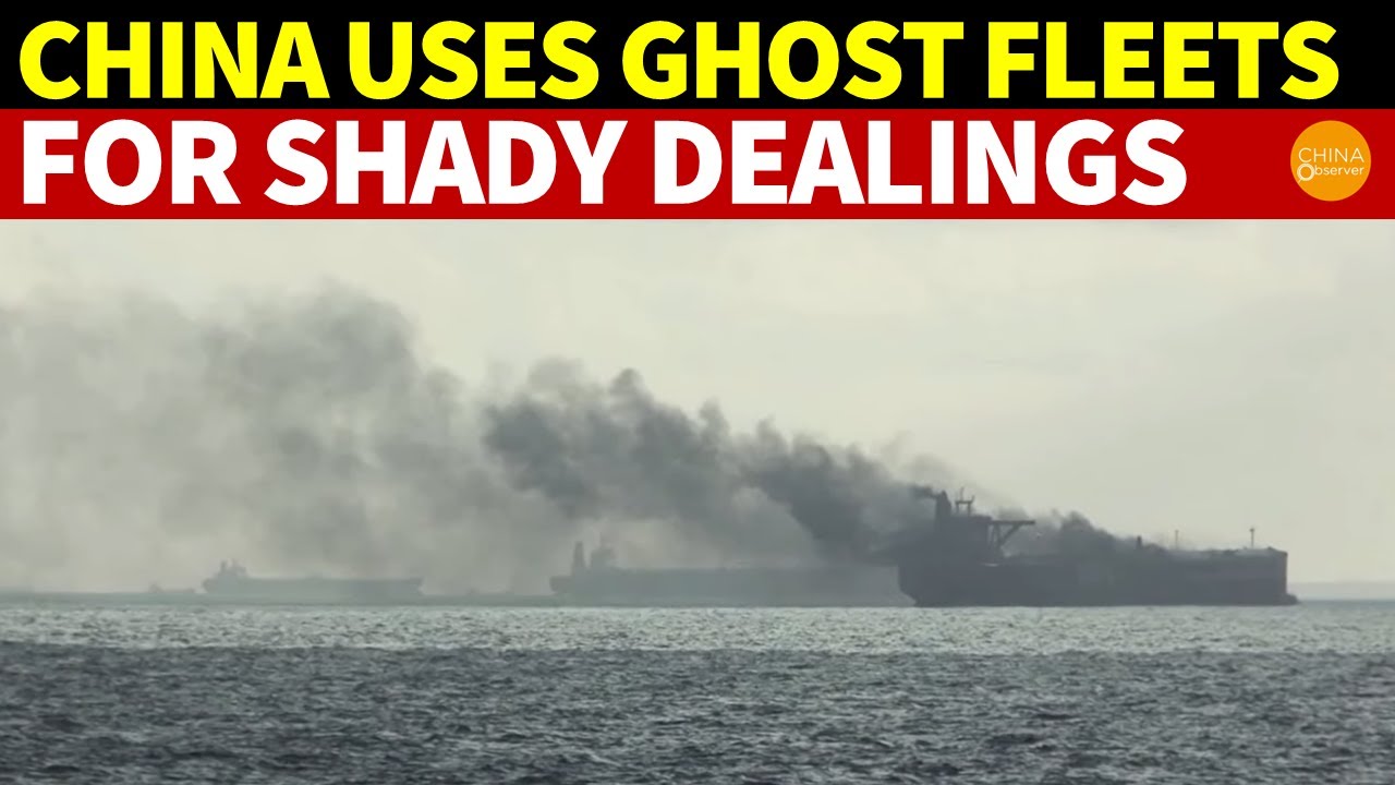 China Uses ‘Ghost Fleets’ for Shady Dealings - YouTube