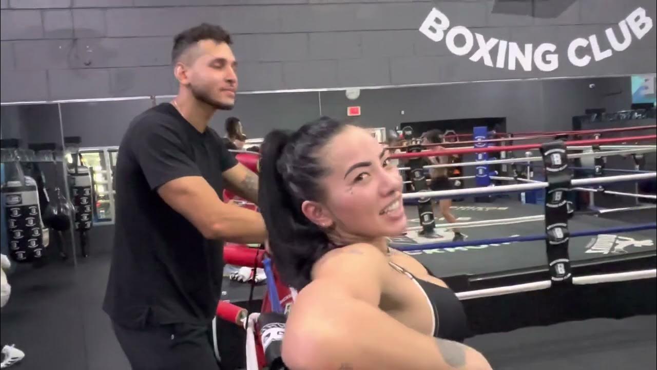 Lil Kymchii Deen The Great And Valentina Boxing Esnews Youtube