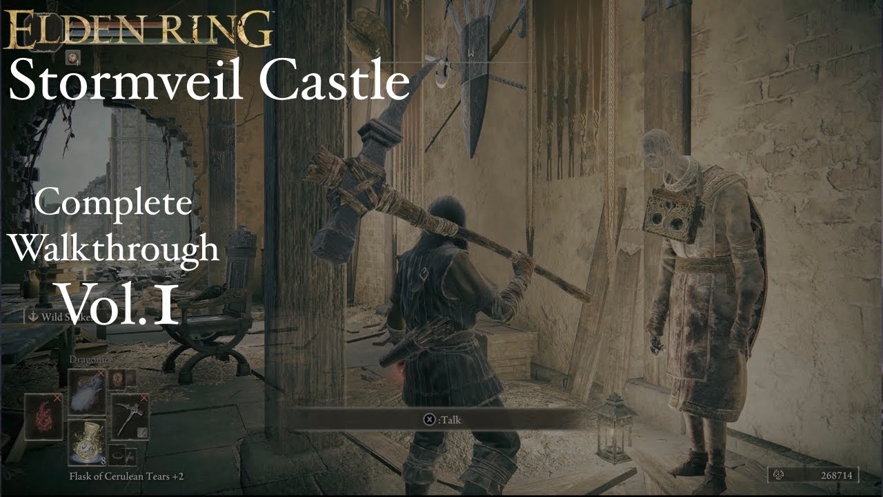 Elden Ring - Stormveil Castle - Gatekeeper Gestoc - YouTube