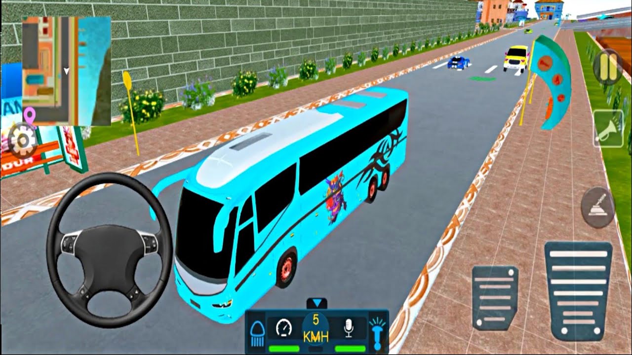 American Bus Simulator: Luxury Euro Bus - Driving Mode On Highwey ...