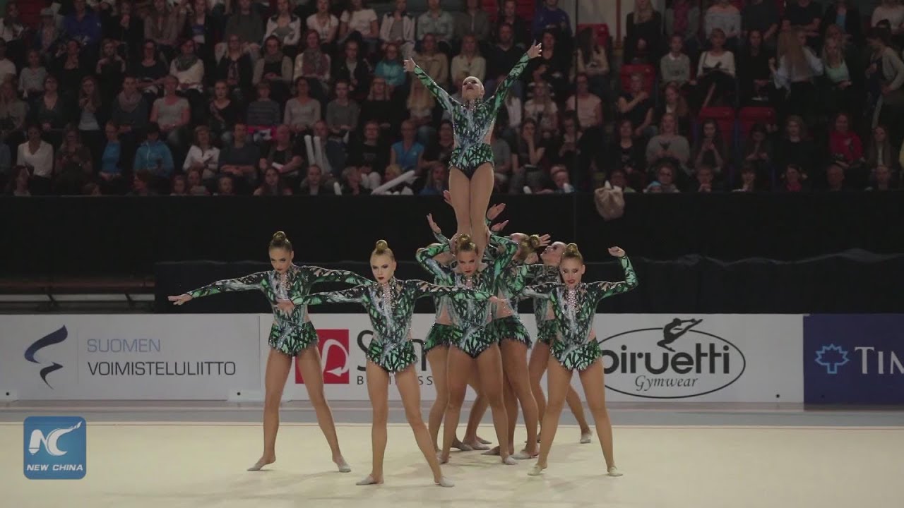 Stunning aesthetic gymnastics routines from Helsinki world ...