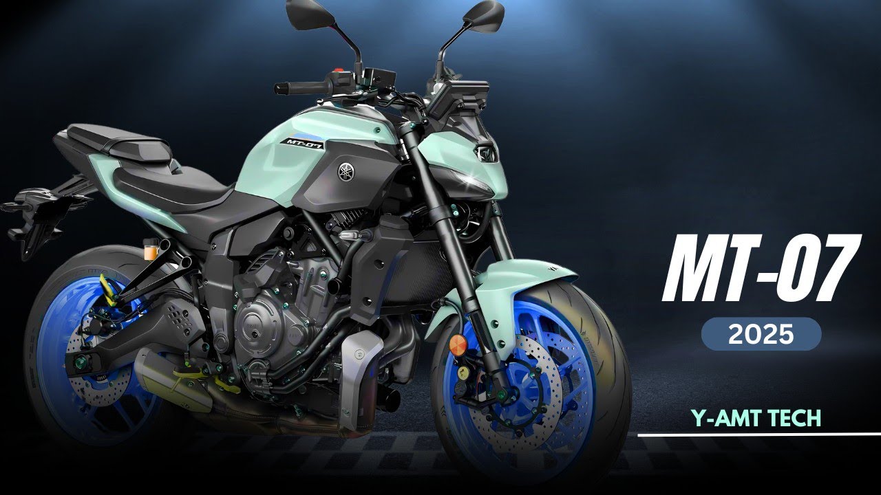 Yamaha MT-07 2025🔥 Yamaha new Y-AMT Hyper Naked with Bigger CP2 Engine ...