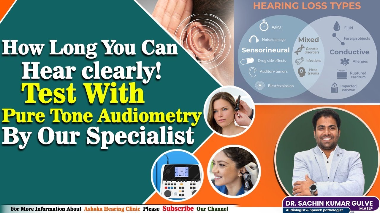 How long you can hear clearly! Test with Pure Tone Audiometry by our ...