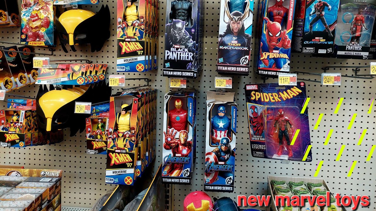 marvel packed walmart/X-Men /Spider-Man/ spider-woman! - YouTube