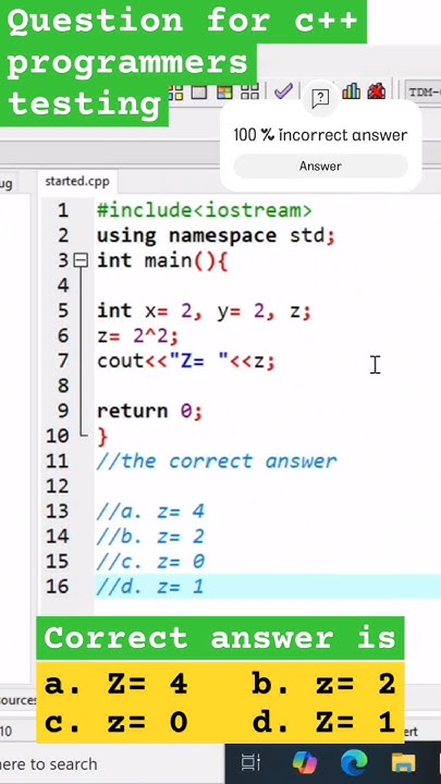 c++ interview questions and answers __ c++ coding challenges _ c++ full ...