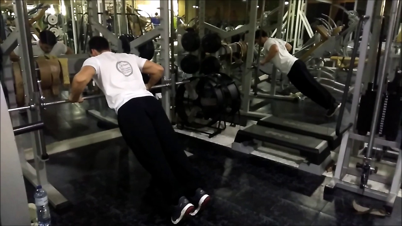(Peito|Chest) Flexões inclinadas | Incline push-ups - YouTube