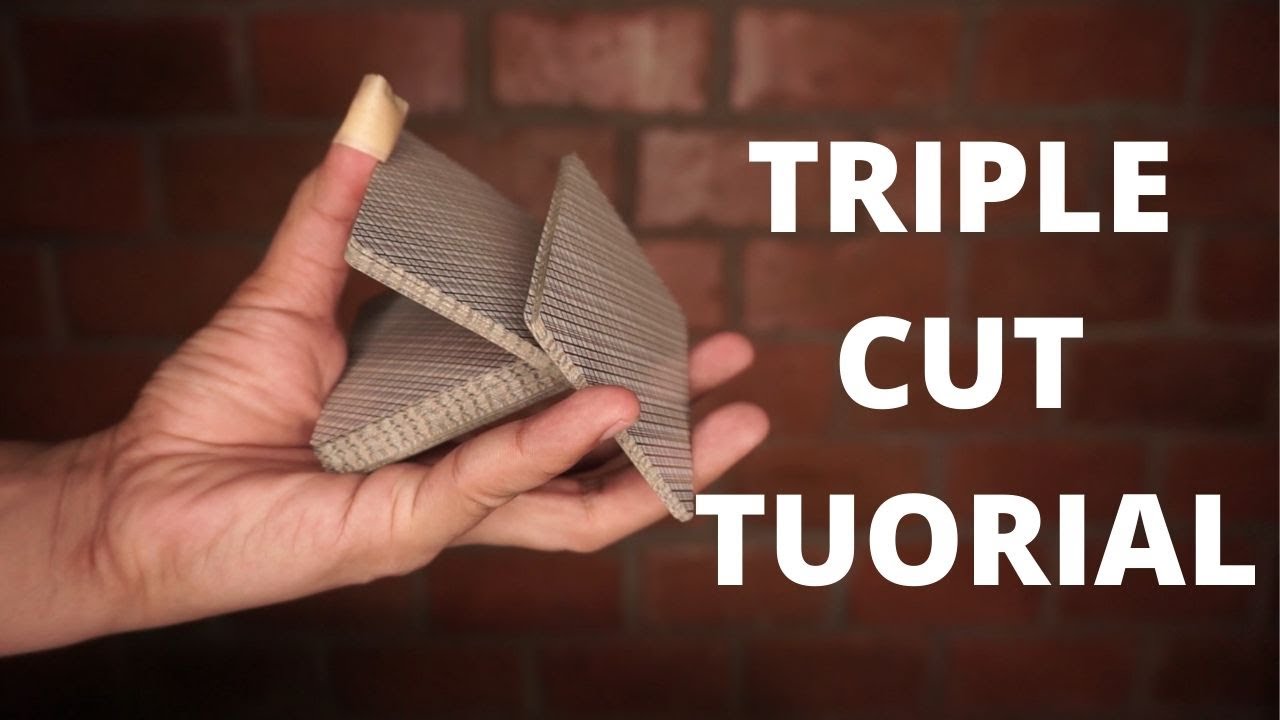 TRIPLE CUT | Cardistry Tutorial - YouTube