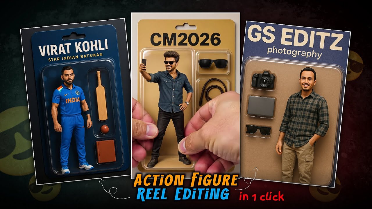 How To Create Trending Action Figure Video | Action Figure Image to ...