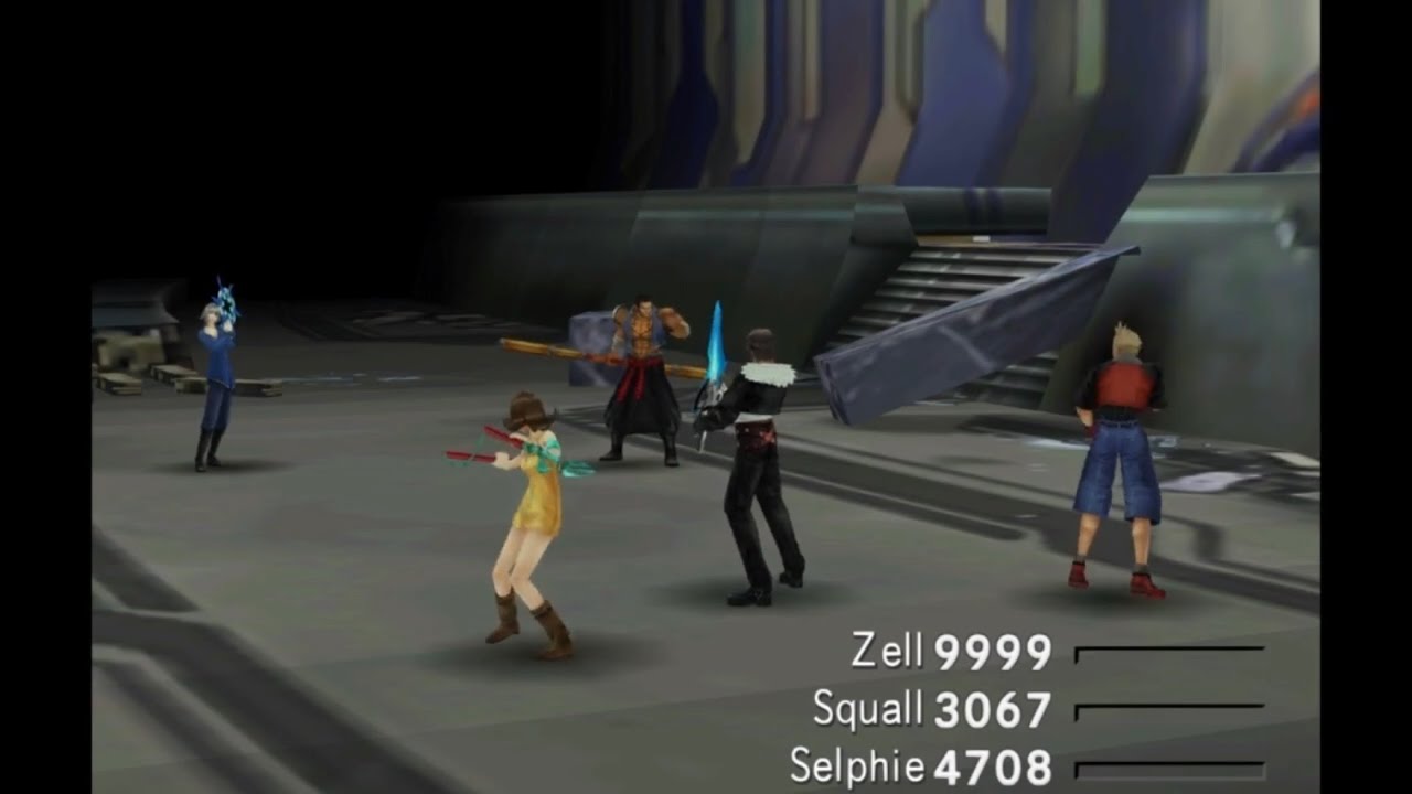 Final Fantasy VIII: Remastered - Fujin & Raijin Boss Fight - YouTube