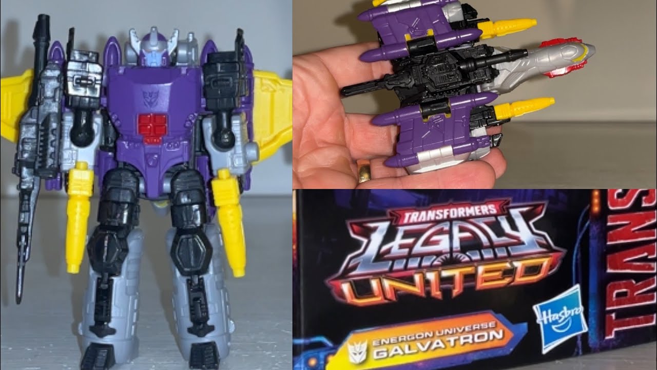 How to transform energon universe Galvatron. Transformers legacy united ...