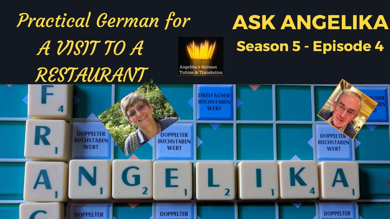 Ask Angelika Season 5 Episode 4 - Practical German for a visit to a ...