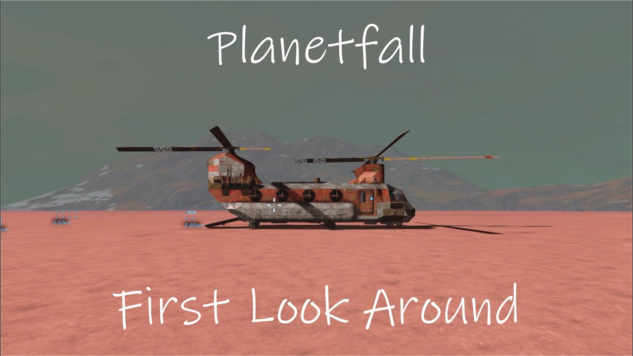 Planetfall: The Engineer Apprentice - A Space Engineers Story Ep. 1 ...