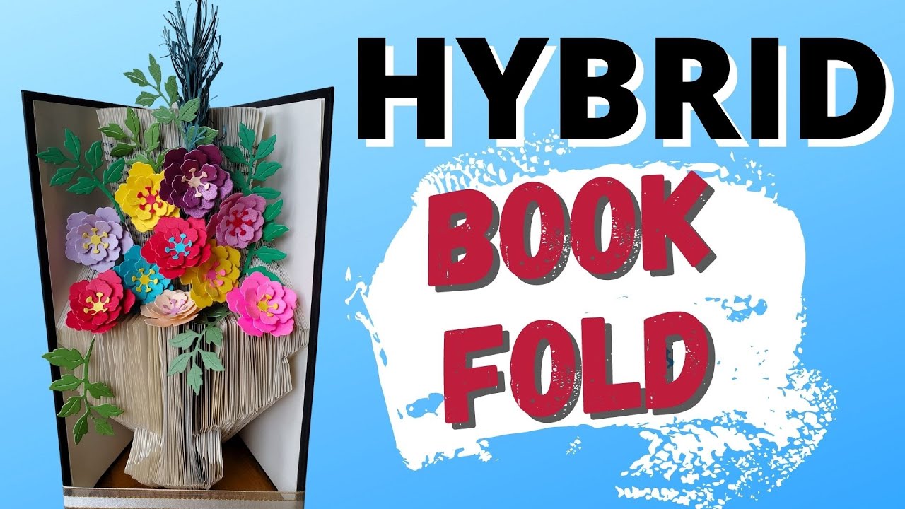 Book Folding Tutorial - Pattern for a mix between a COMBI and a CUT n ...