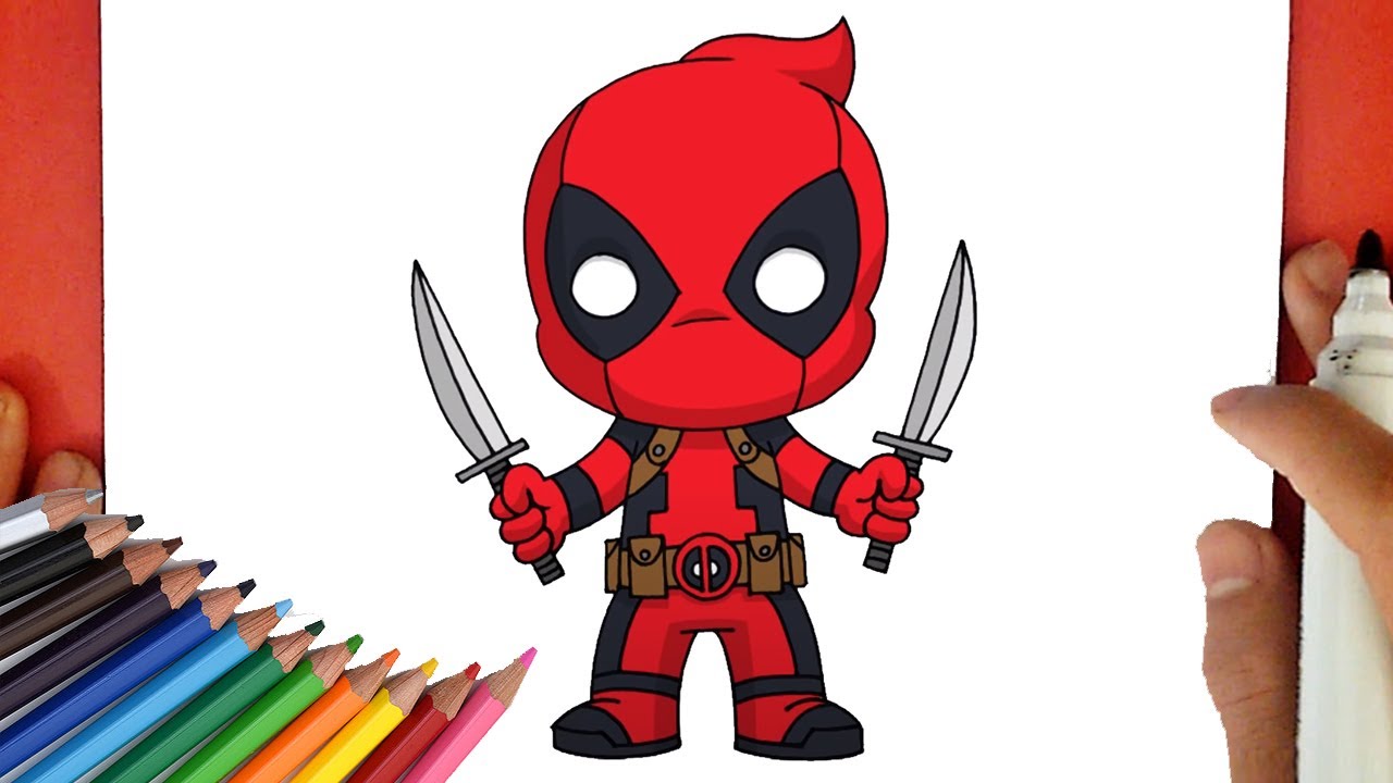 How to Draw Deadpool | Marvel Comics - YouTube