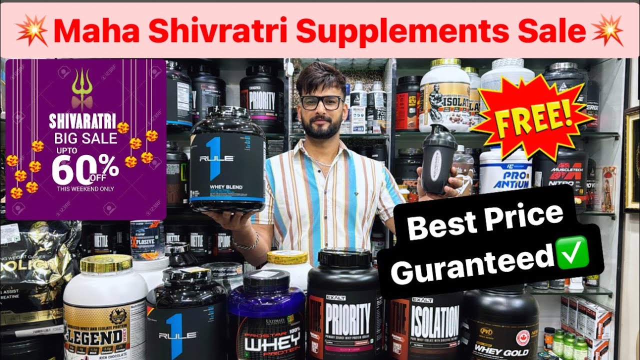 MAHA SHIVRATRI SALE || Whey Protein Supplement , Mass Gainer, Weight ...
