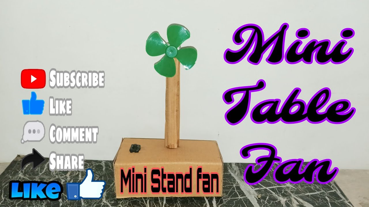 llSummer Craft: Table Fan Out of Cardboard at Home - DIY Craftsll # ...