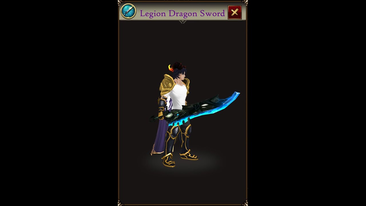 AQ3D (Drops) - Legion Dragon Sword - YouTube