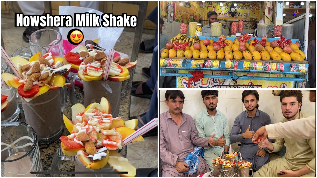 | Nowshera Best Milk Shake Vlog Nowshera Milk Shake | # ...