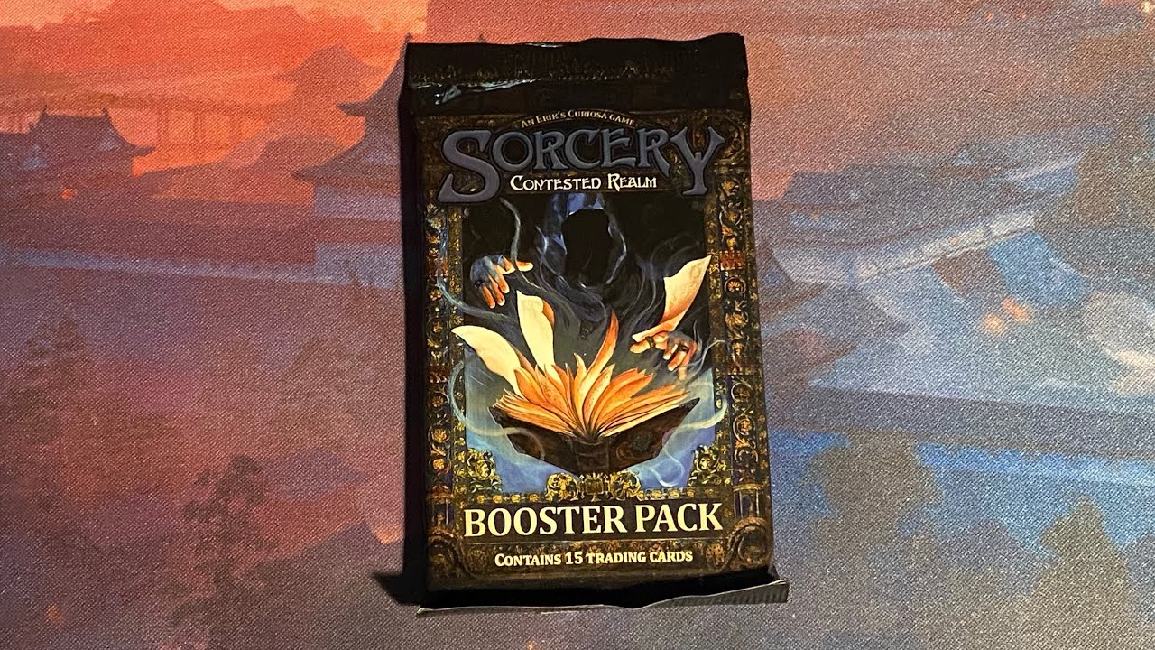 Sorcery Contested Realms TCG Booster Pack Opening! - YouTube