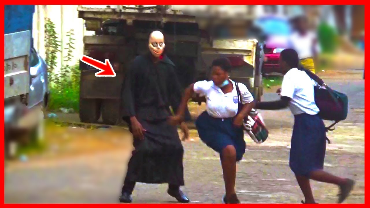 scary MASK PRANK - This Mask Causes Trouble: Everyone Runs Away From It ...