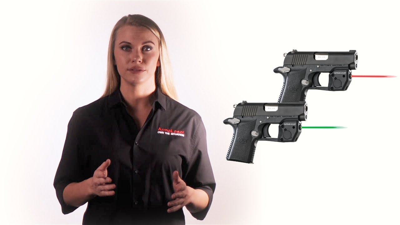 ArmaLaser TR17 Laser Sight for the Colt Mustang XSP 380 - YouTube