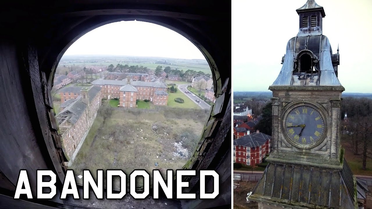 CLIMBED Clock Tower! - Abandoned Mental Asylum - YouTube