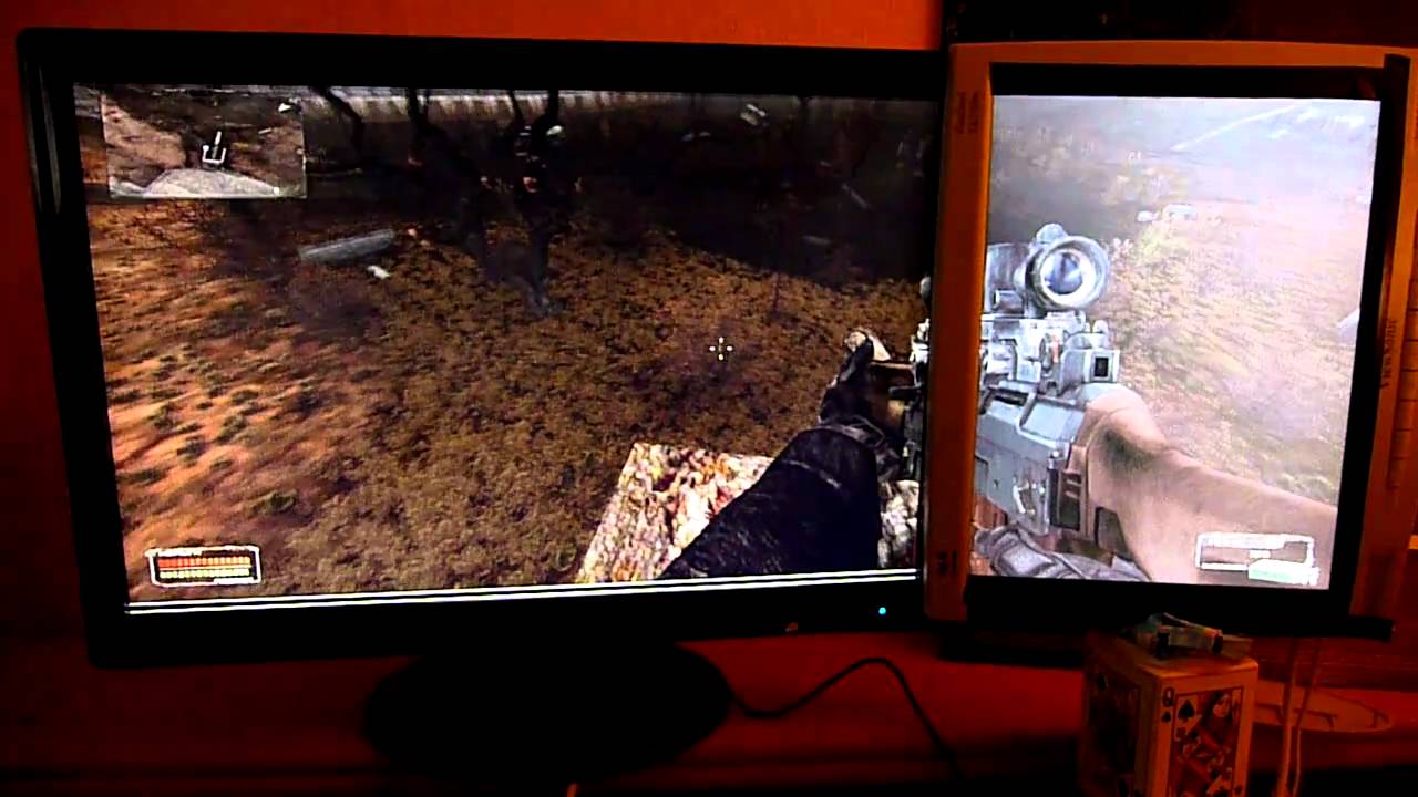 Surround Gaming * Dual Screen * Stalker Complete 2009 * TEST 2 - YouTube