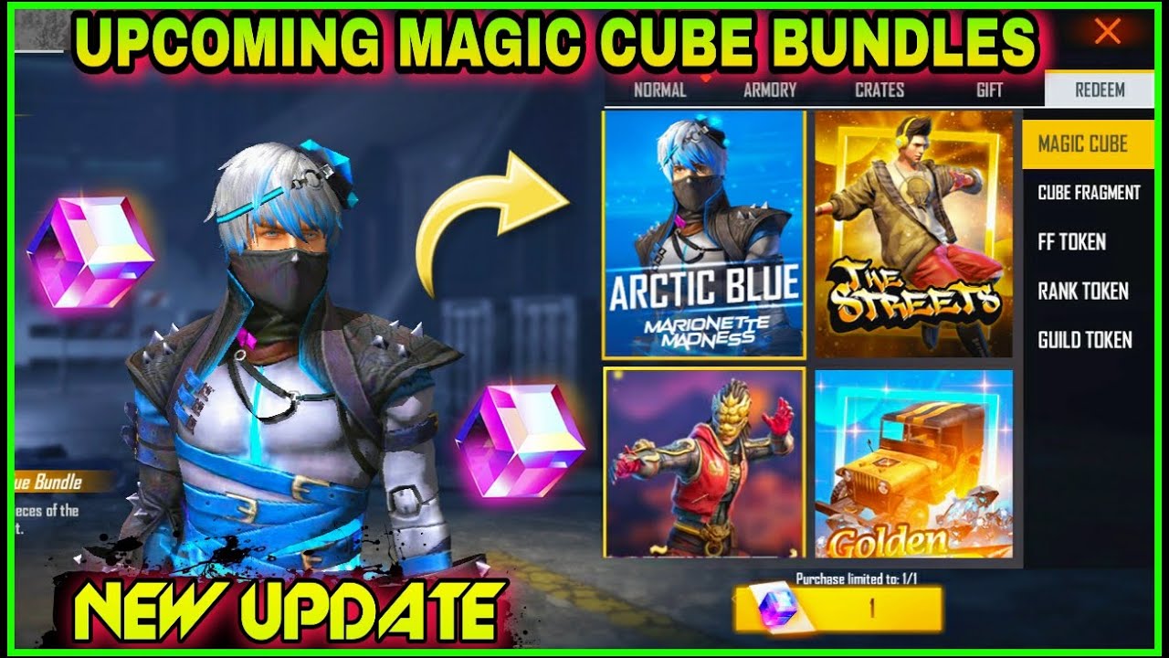 NEW UPDATE 🤫 || UPCOMING NEW MAGIC CUBE BUNDLES || ARCTIC BLUE BUNDLE ...