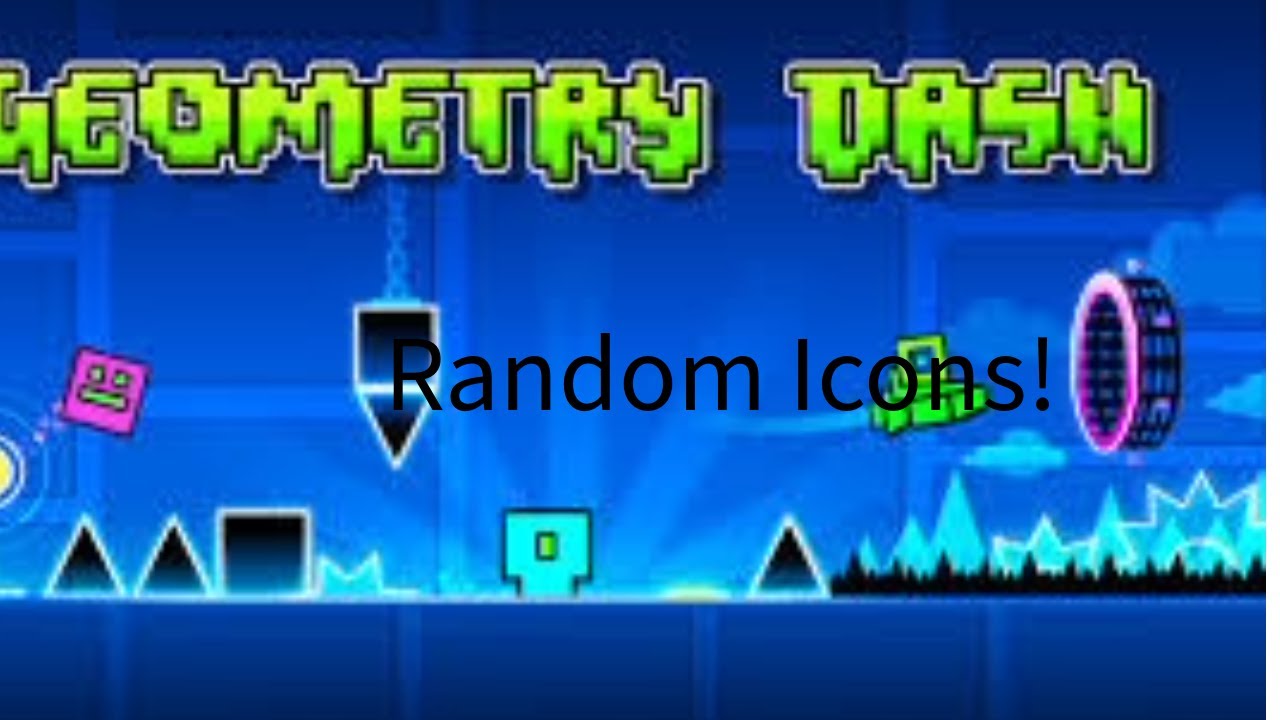 Geometry Dash Random icons! - YouTube
