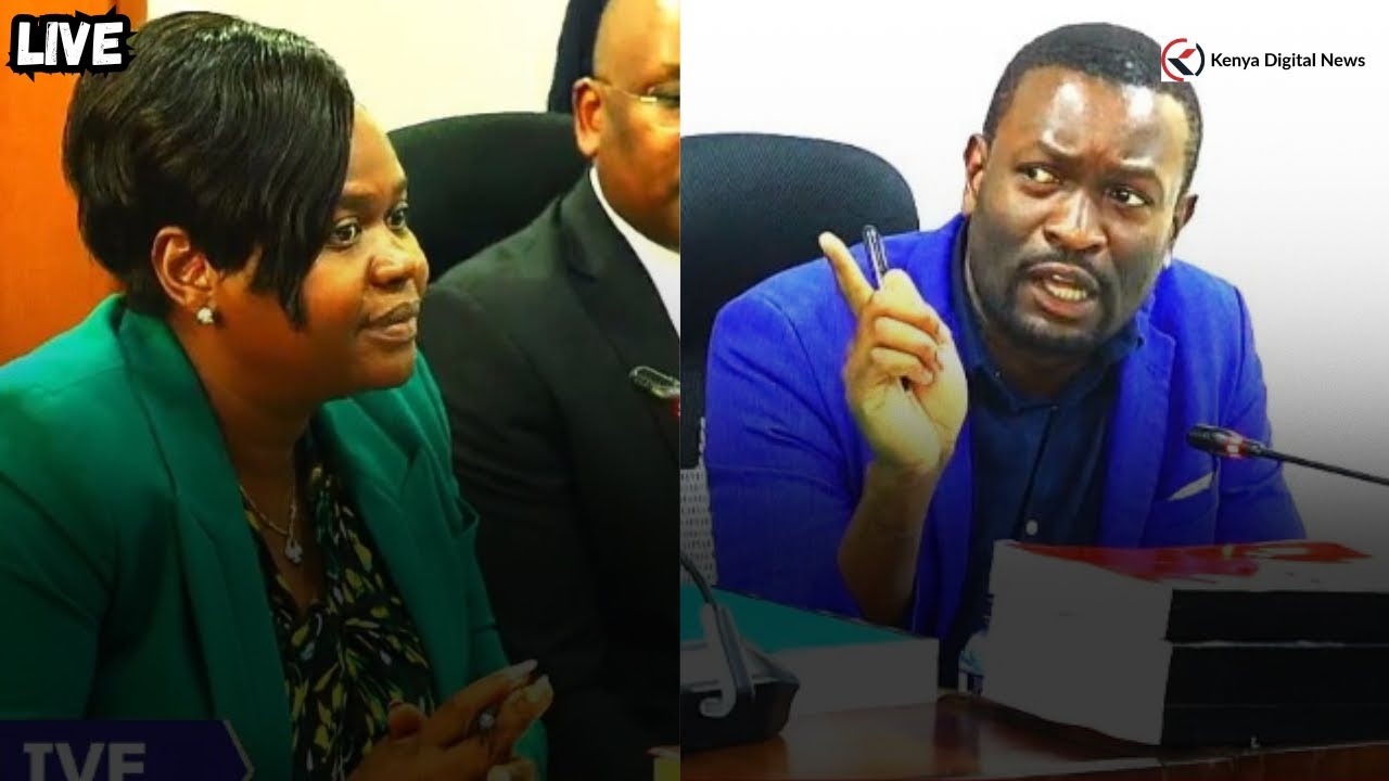 LIVE: Gov. Gladys Wanga Facing tough Questions from Sifuna, Moses and ...