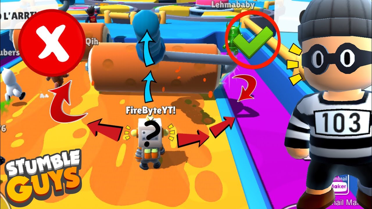 PROVO A FARE (male) dei NUOVI TRICK su STUMBLE GUYS!!! - YouTube