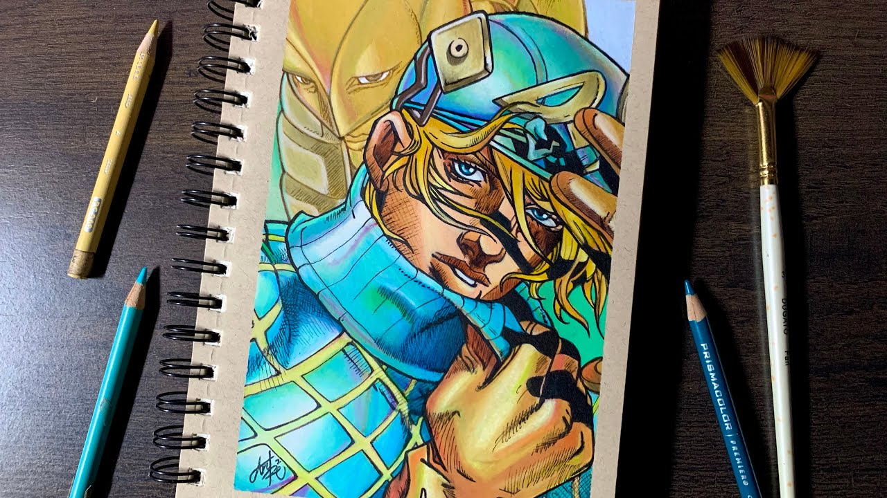 Diego Brando | Jojo’s Bizarre Adventure || Dibujo - Drawing - YouTube