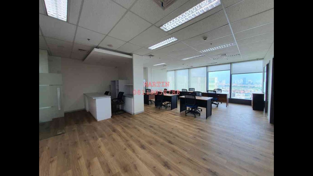 Sewa Kantor Midpoint Place Jakarta Pusat 106sqm Fitted - YouTube